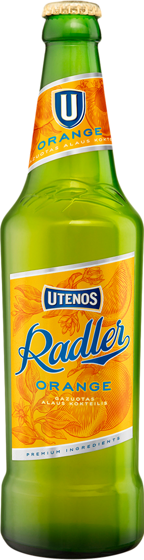 Produktai » Utenos » Utenos Radler Orange « Švyturys - Utenos Alus