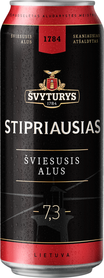 Produktai » Švyturys » Švyturys Stipriausias « Švyturys - Utenos Alus